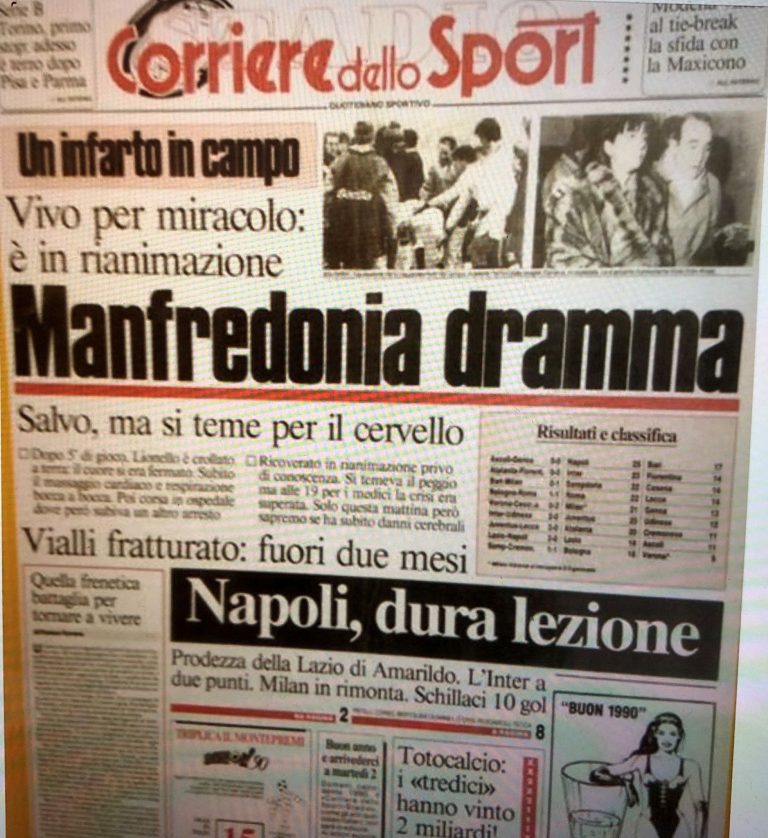 30 dicembre 1989 - Il malore di Manfredonia e la liberazione di Cesare ...