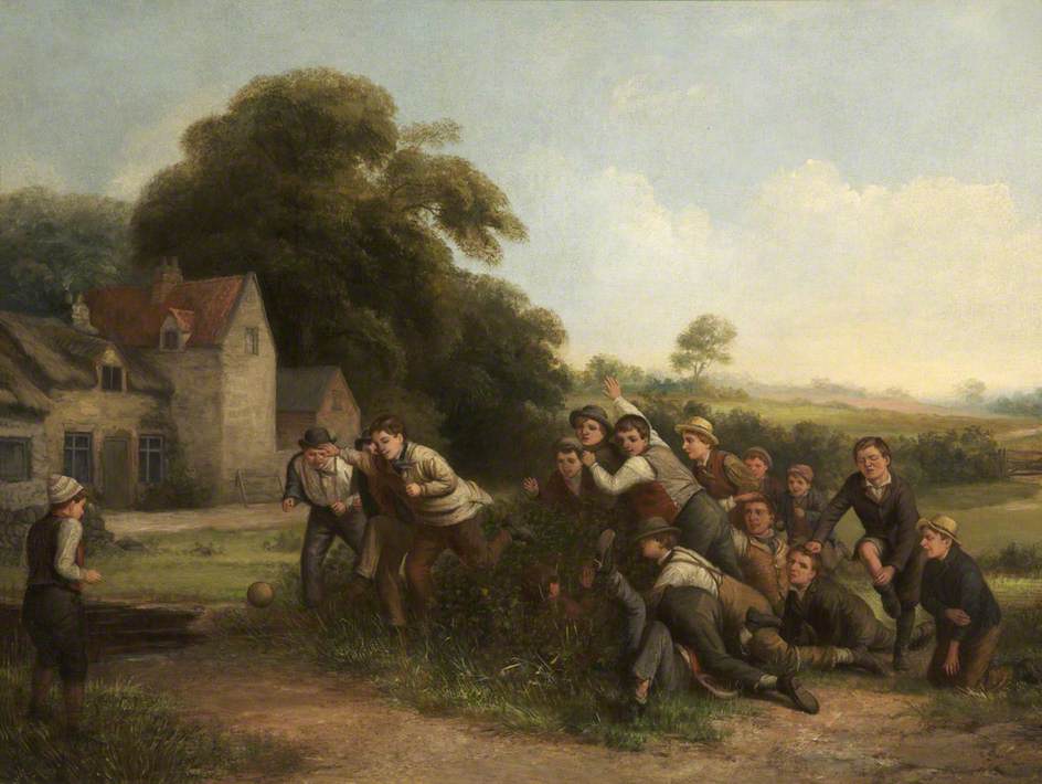 Arte e origini del football nell’Inghilterra dell’Ottocento. Parte I ...