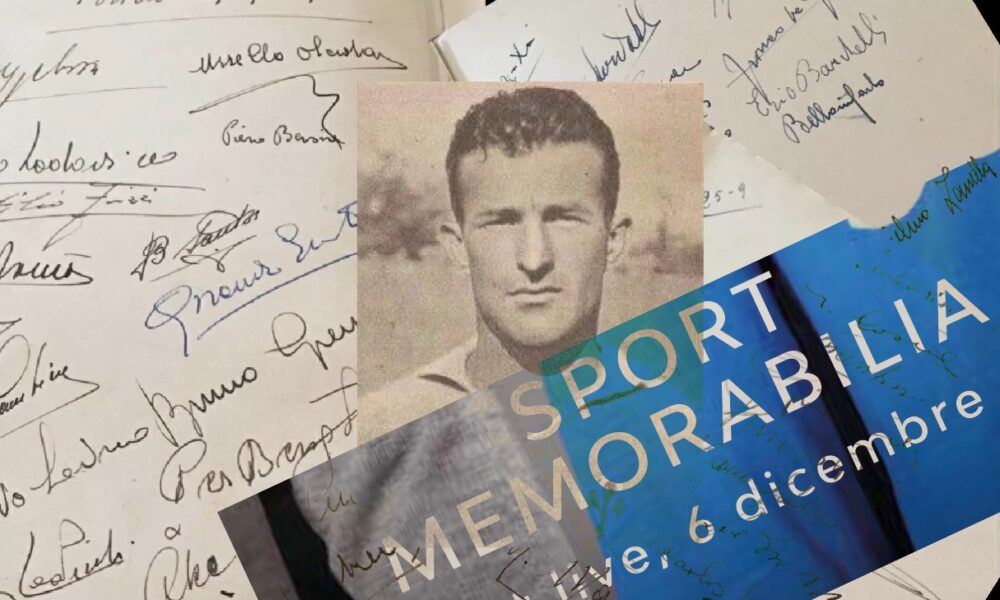 Sport Memorabilia Bolaffi: il 6 dicembre all’asta i cimeli dei campioni ...